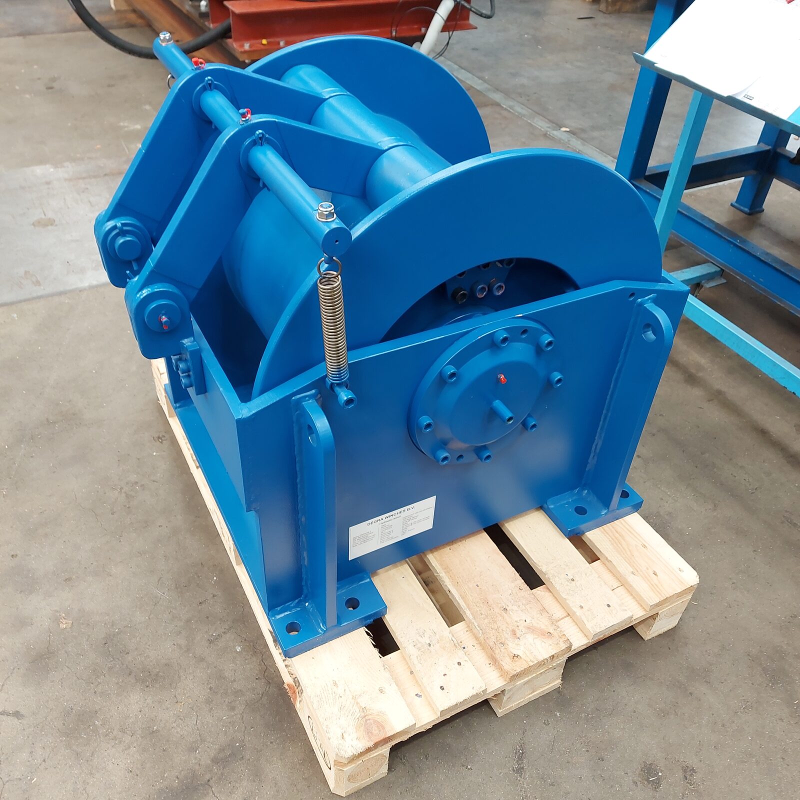 16 Ton Hydraulic Winch - DÉGRA