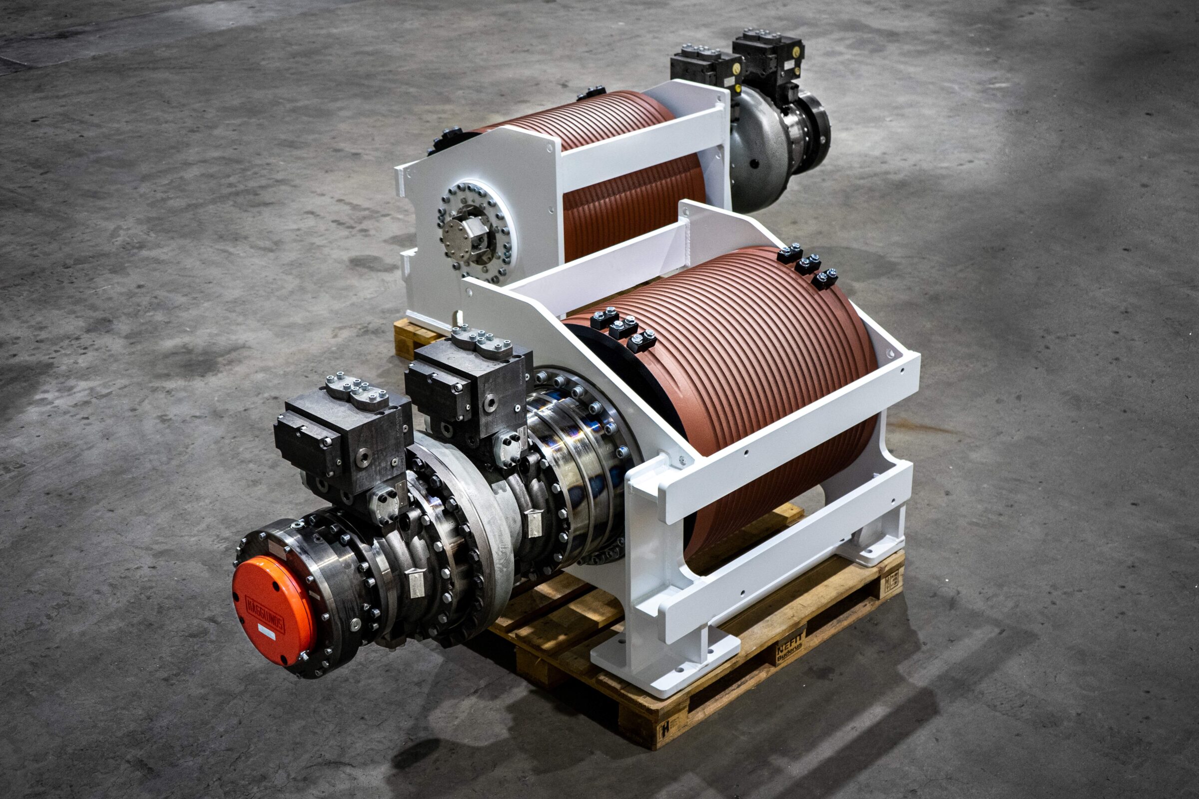 Winches with Hägglunds Motor - DÉGRA