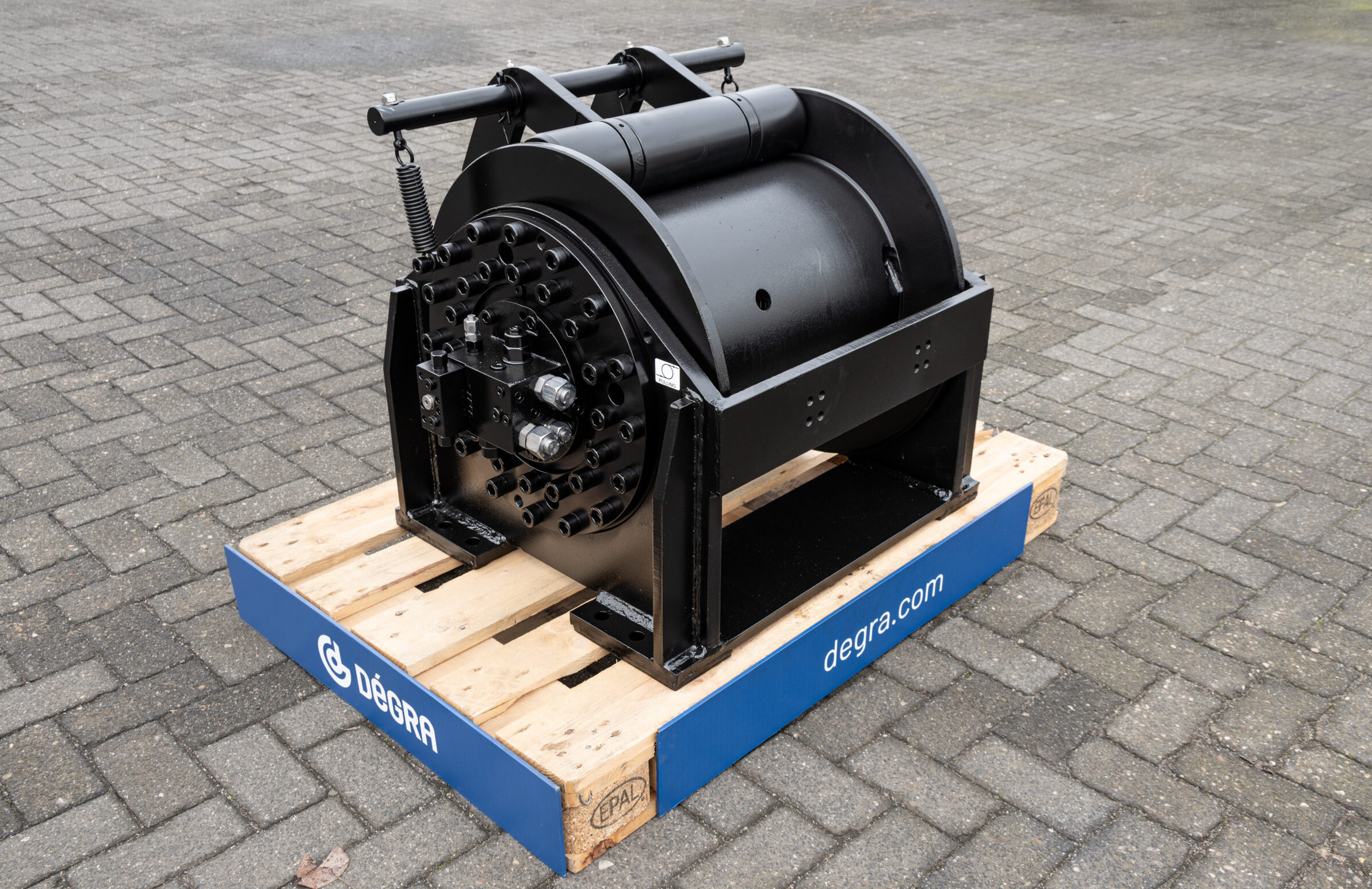 10 Ton Hydraulic Winch - DÉGRA