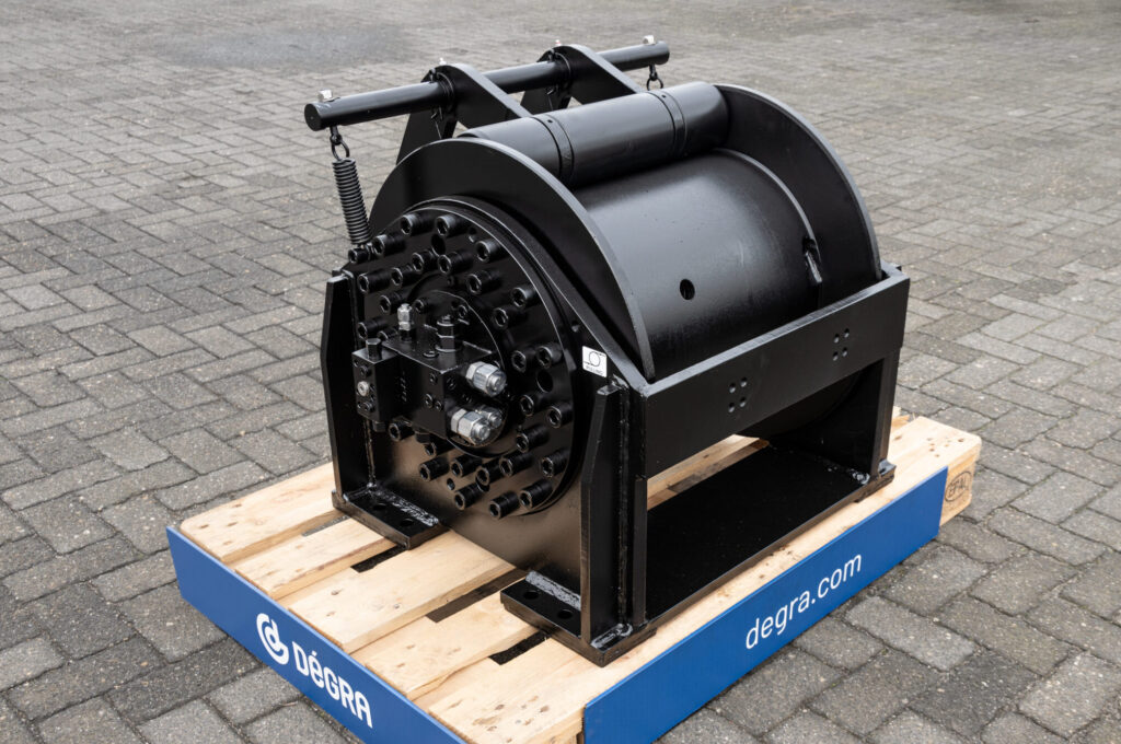 20 Ton Hydraulic Winch - DÉGRA