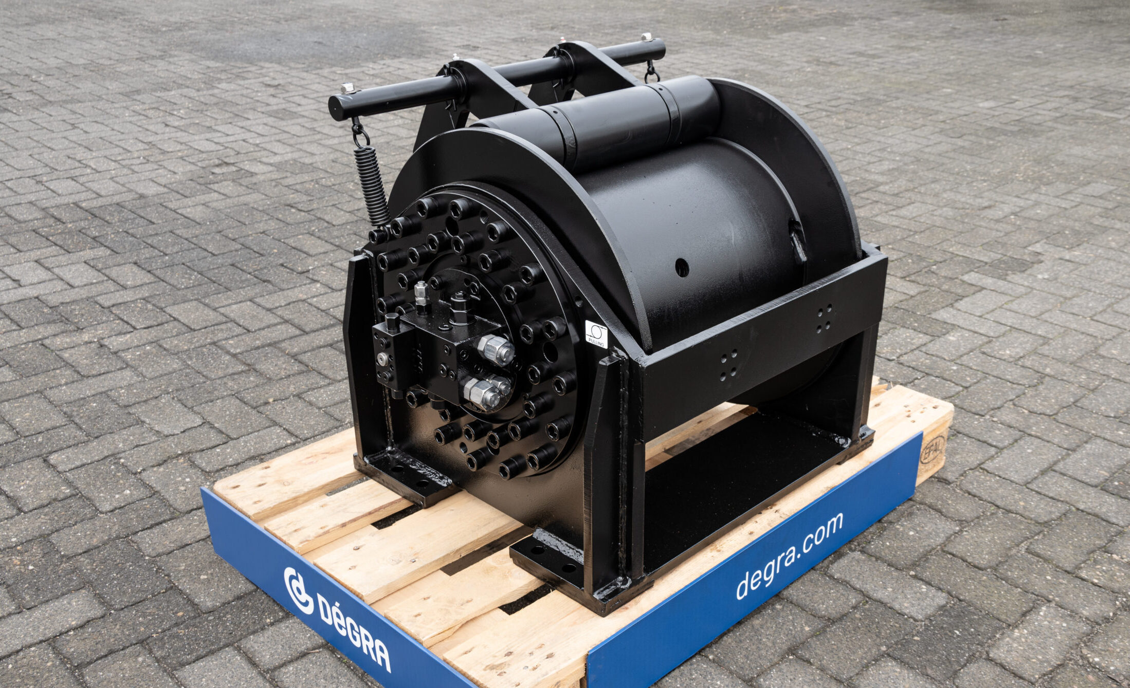 10 Ton Hydraulic Winch - DÉGRA