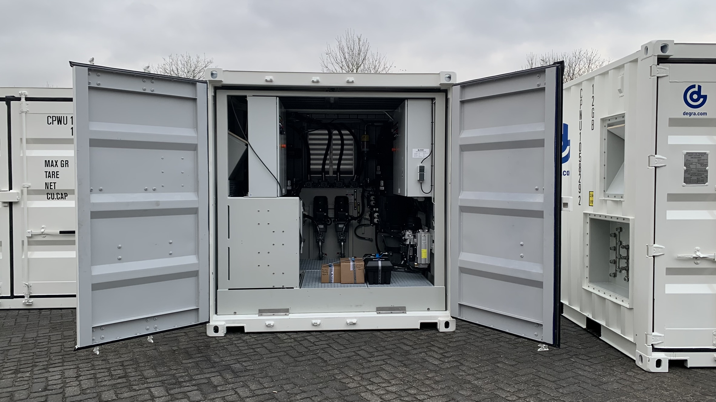 Electric Hydraulic Power Unit 4x45 kW - DÉGRA