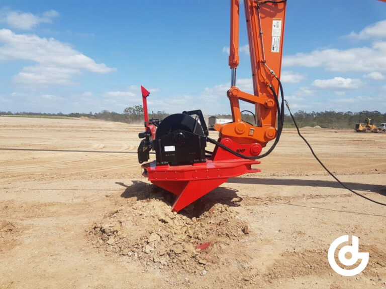Excavator Winch System - DÉGRA
