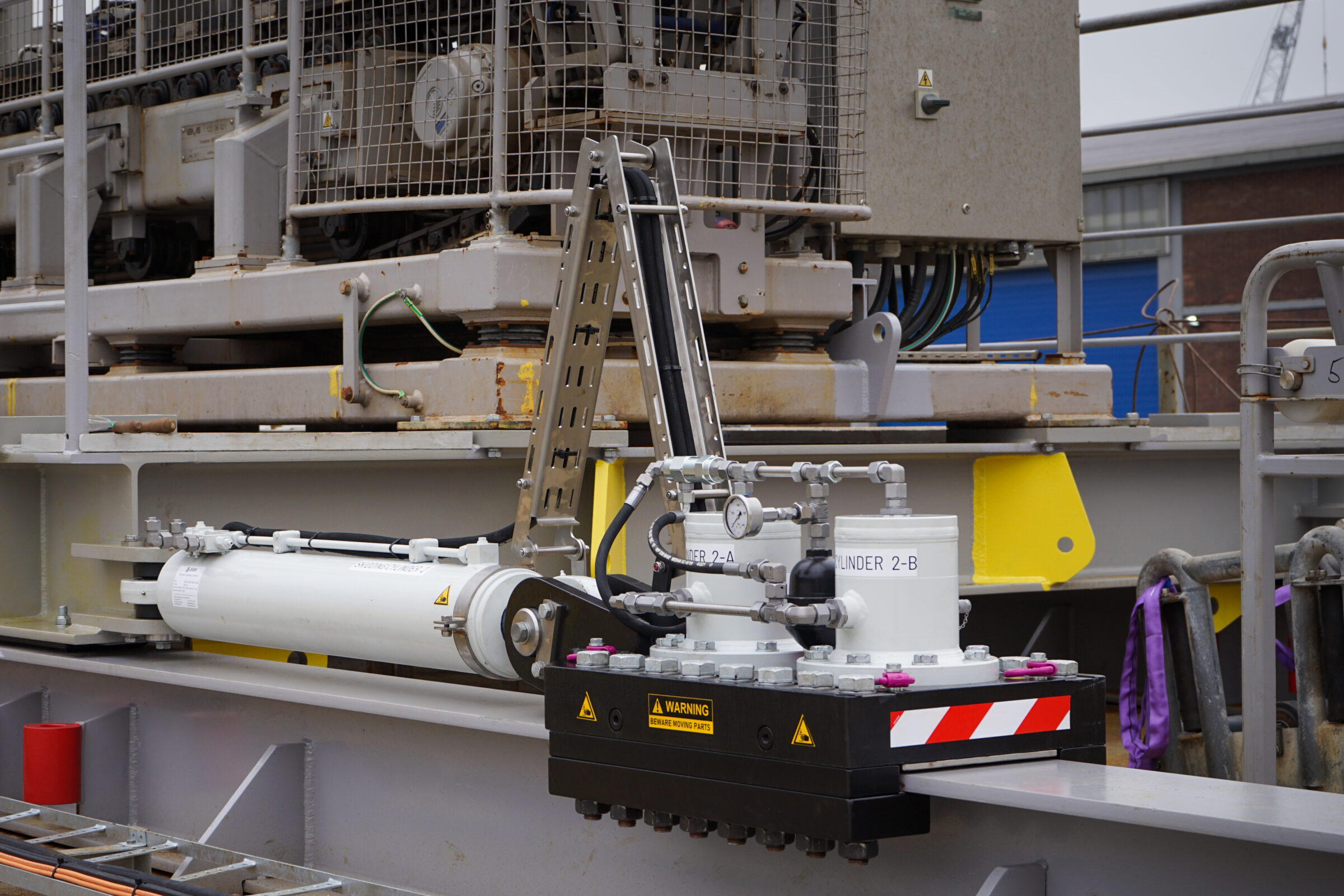 Skidding Systems for Loading Tower - DÉGRA