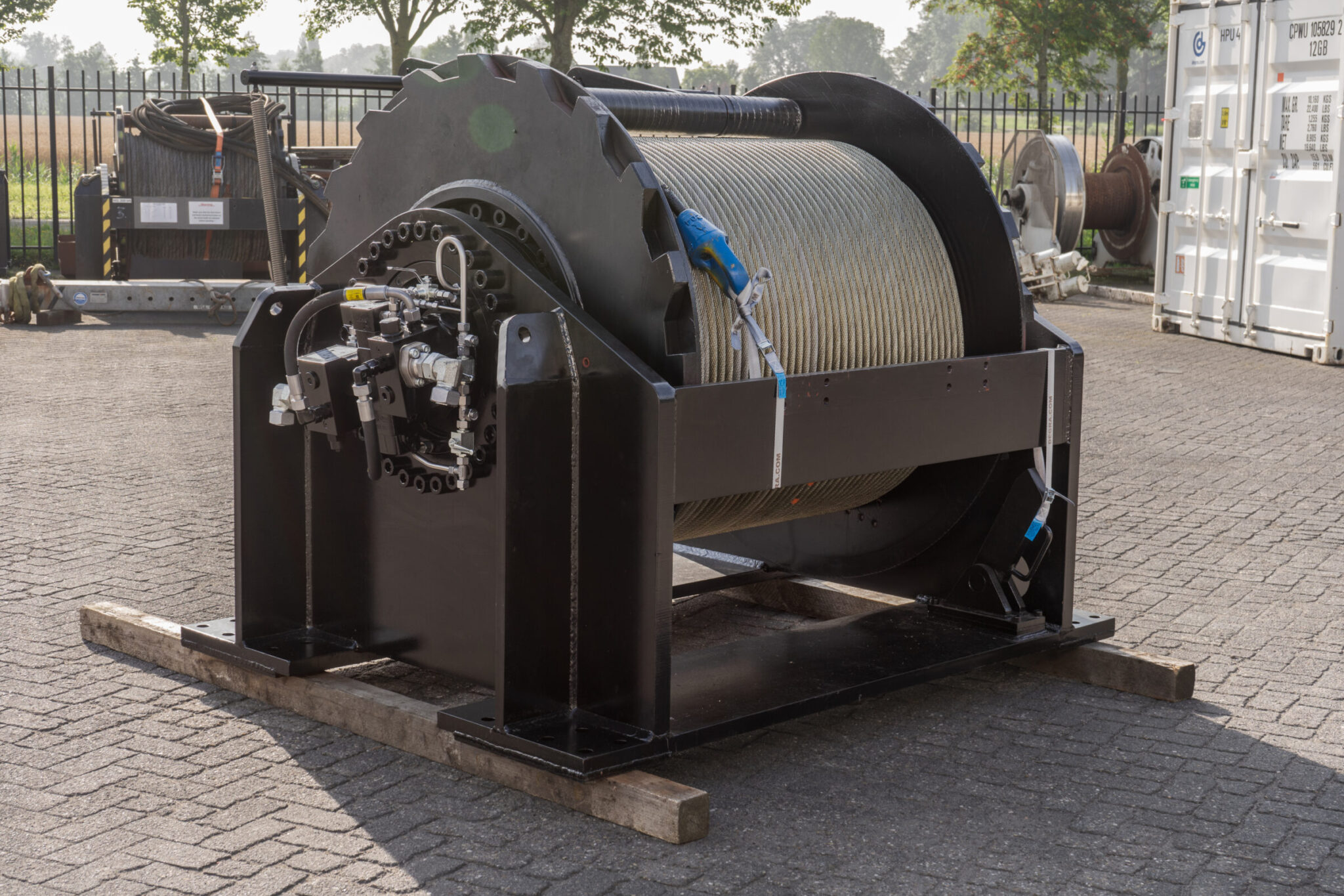 10 Ton Hydraulic Winch - DÉGRA