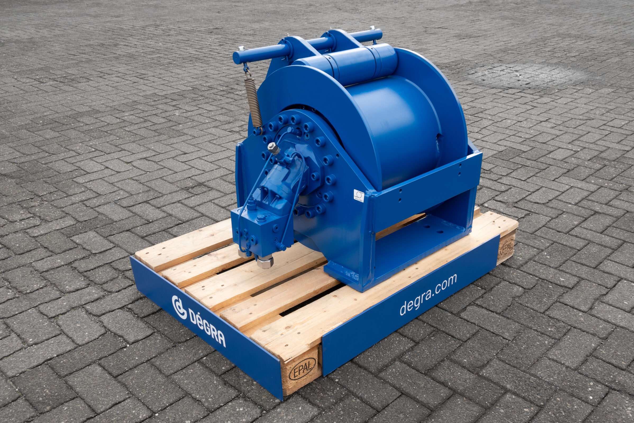 7 Ton Hydraulic Winch - DÉGRA